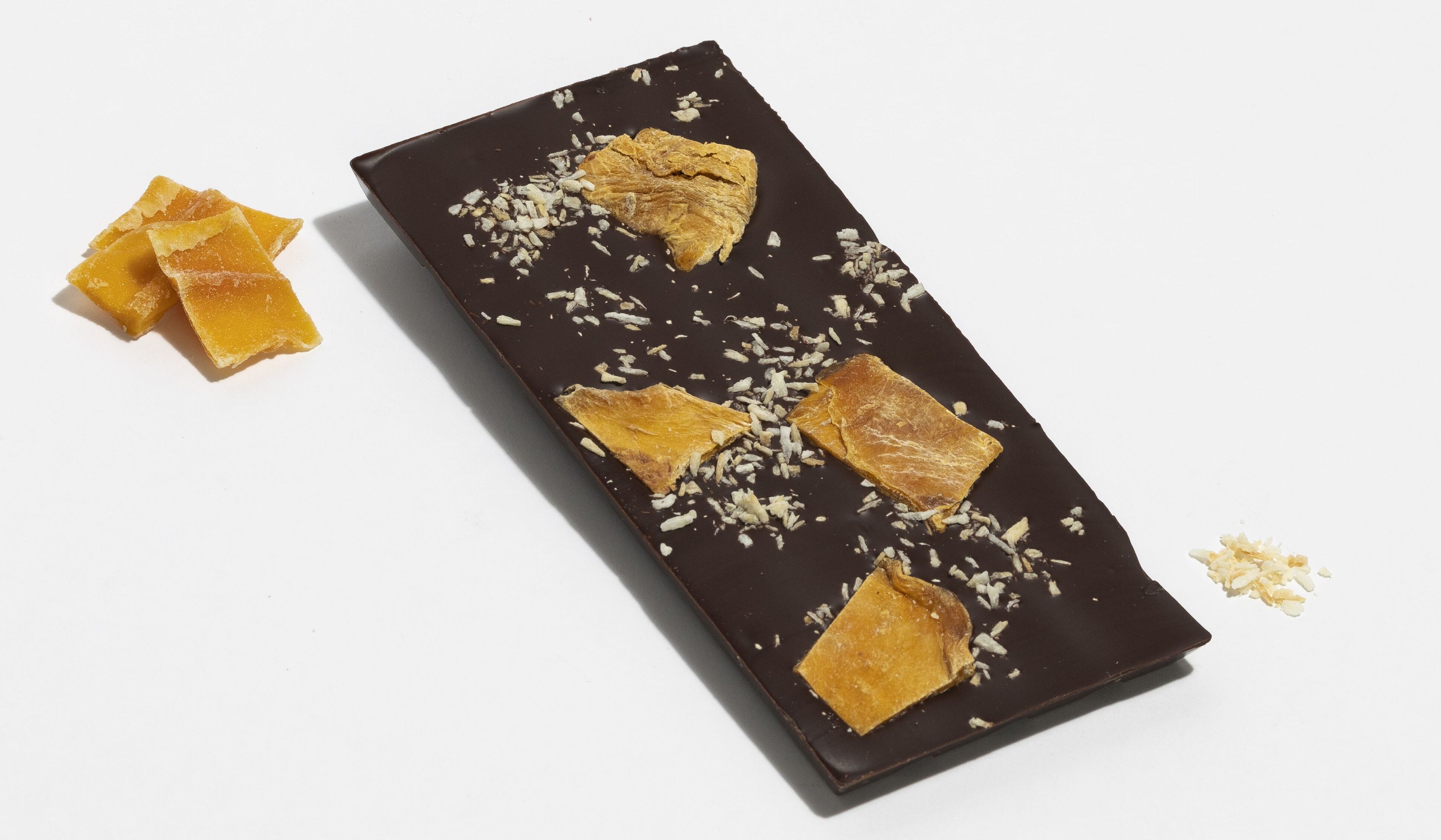 Artisan Bar-Mango Coconut Dark Chocolate – Happy By Chocolate
